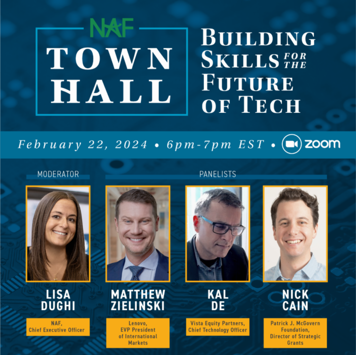 NAF Town Hall Recap: “Building Skills for the Future of Tech” - NAF